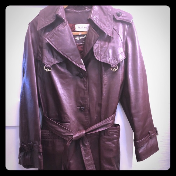 Etienne Aigner | Jackets & Coats | Vintage Etienne Aigner Leather ...